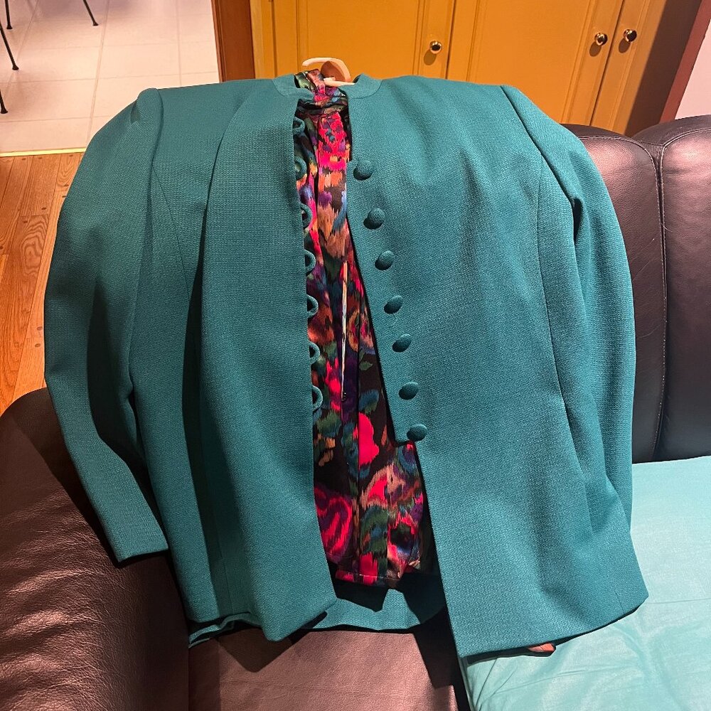 Vintage David Matthew Jacket Skirt Suit Set - Gem